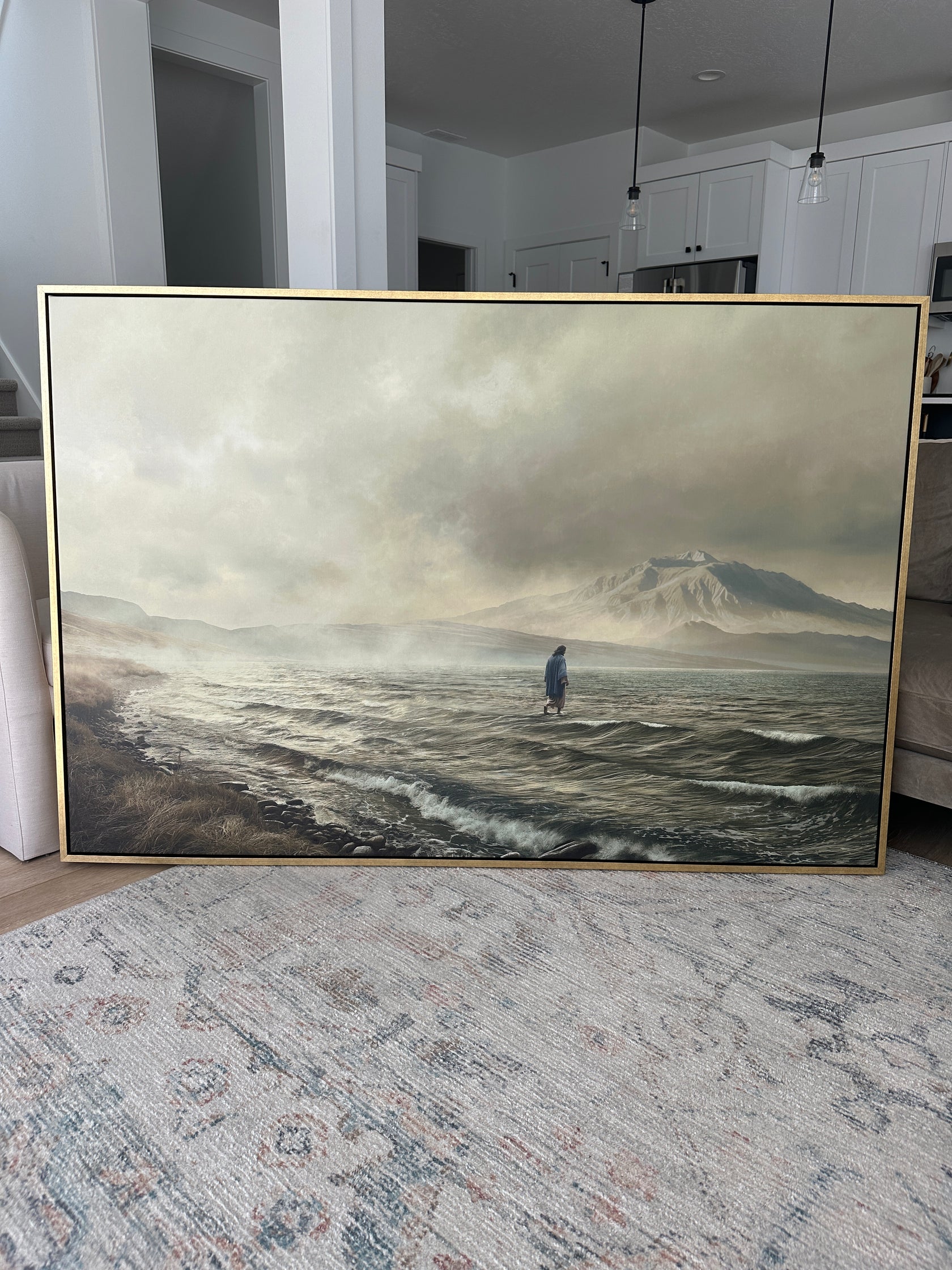 Walking on Water | Canvas – art & olive